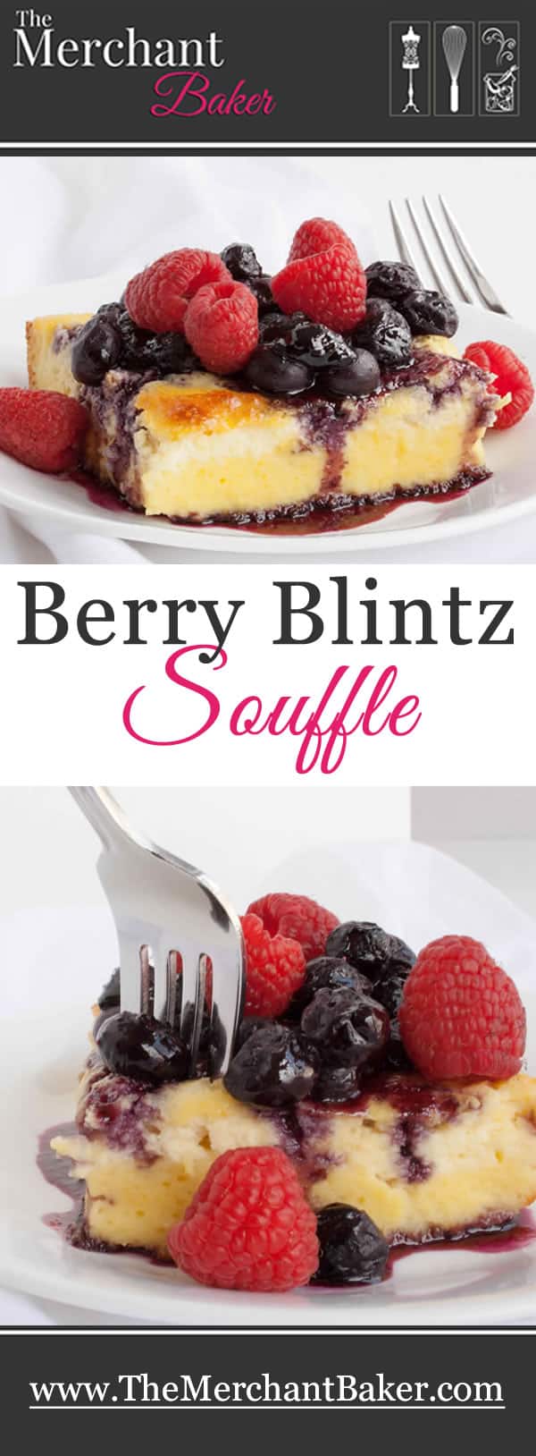 Berry Blintz Souffle - The Merchant Baker
