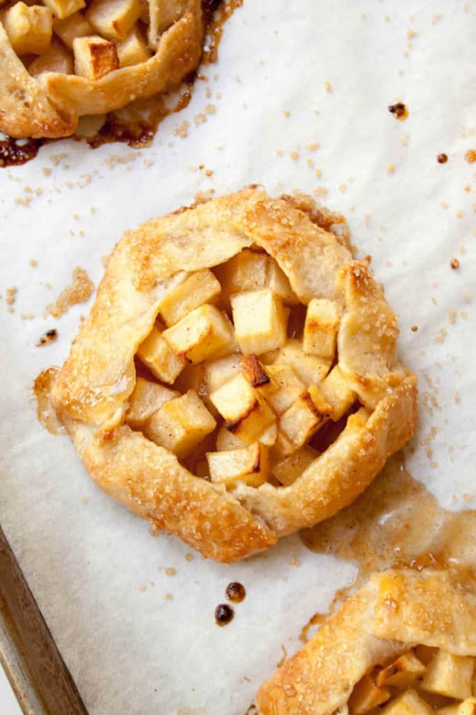 Caramel Apple Crostatas - The Merchant Baker