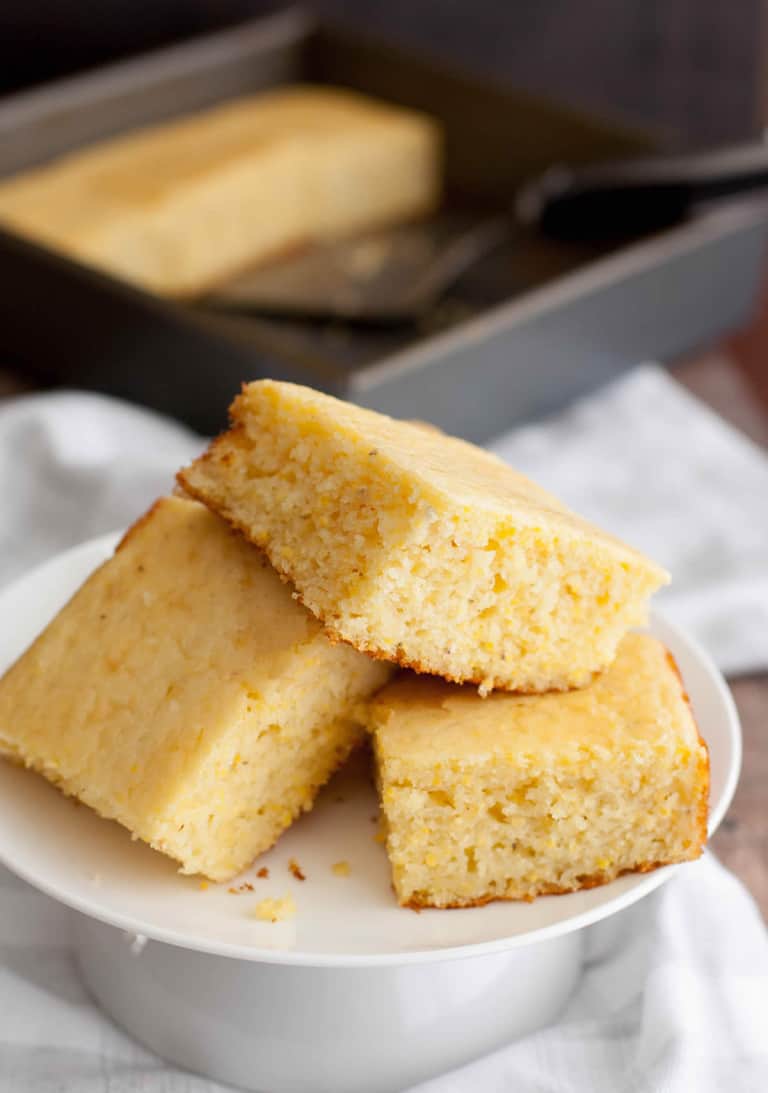 Fluffy Sweet Cornbread - The Merchant Baker