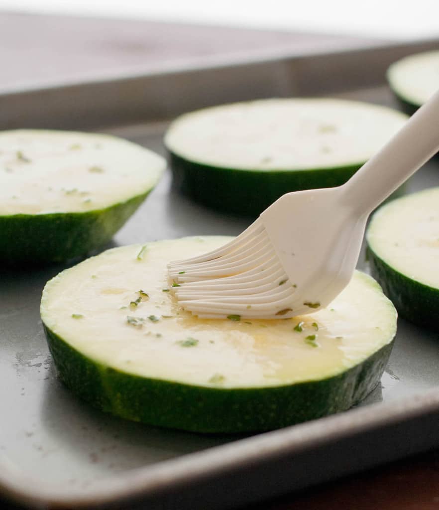 Grilled Zucchini Caprese Stacks - The Merchant Baker