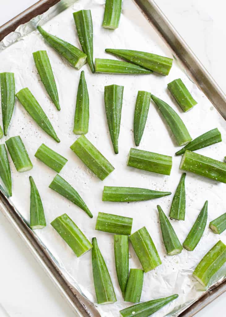 Roasted Okra - The Merchant Baker