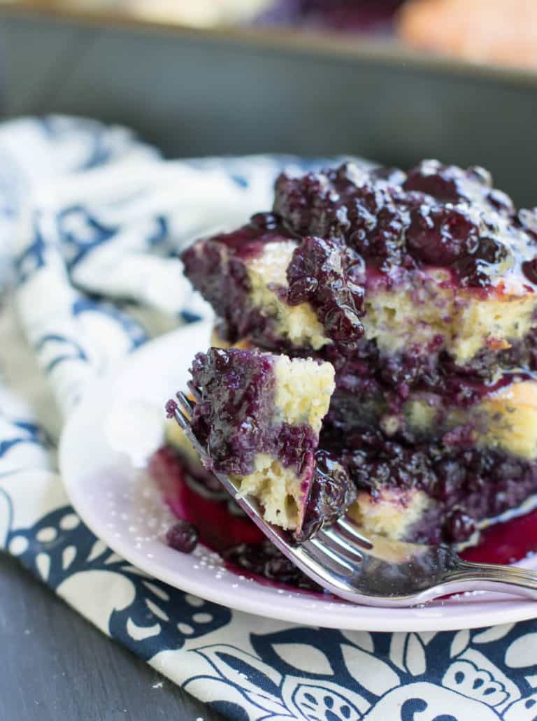 Blueberry Pancake Cobbler - The Merchant Baker