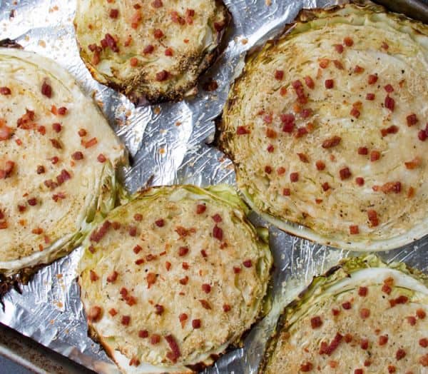 Pancetta Roasted Cabbage Steaks - The Merchant Baker