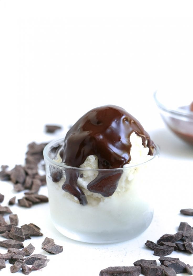 Chocolate Hard Shell Ice Cream Topping - The Merchant Baker