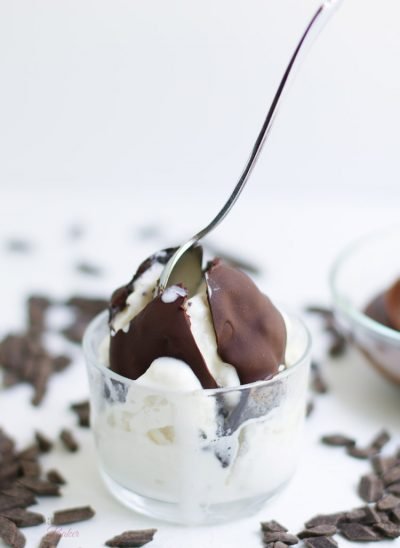 Chocolate Hard Shell Ice Cream Topping - The Merchant Baker