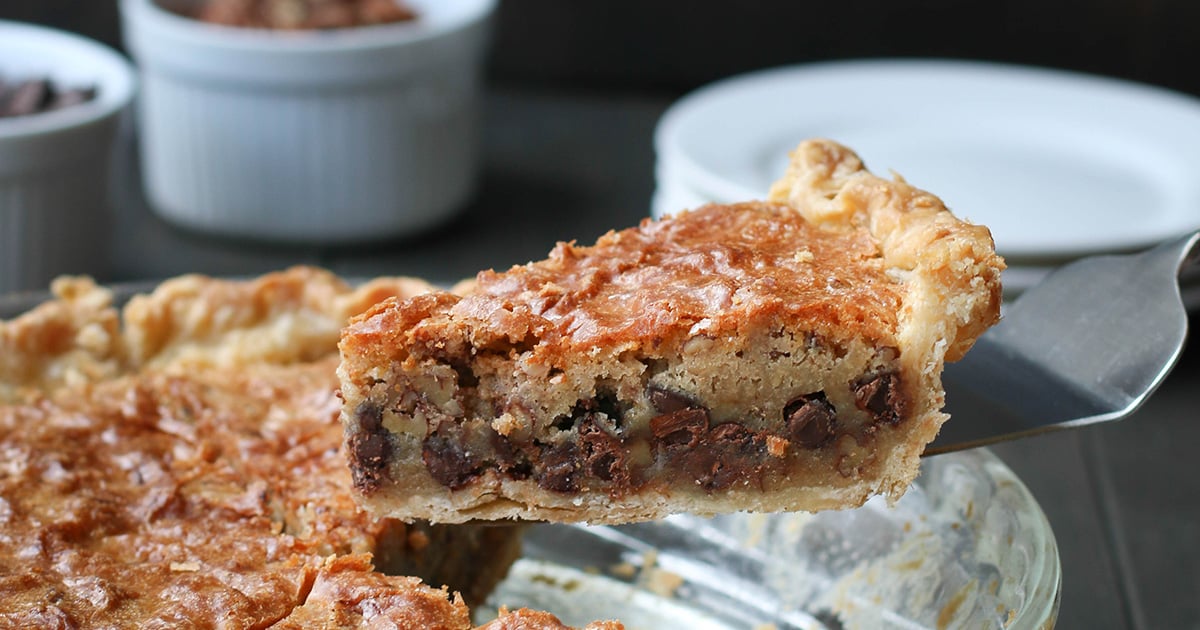 Chocolate Chip Pie - The Merchant Baker